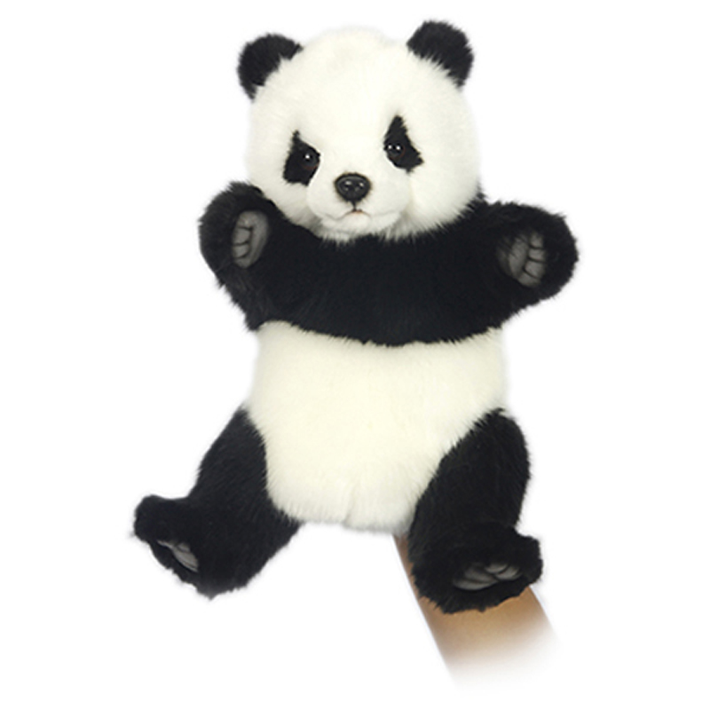 Hansa Realistic Panda Puppet | Teddy Town Gifts